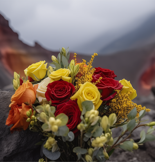 Elevate your Space: Luxe Volcanic Roses, All Elegant Colors and Blooms ...